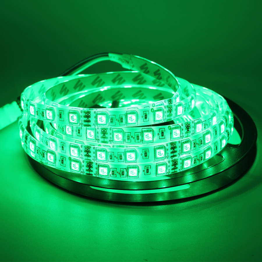 LED 12V低压幻彩RGB灯带套装5V跨境电商5050软灯条亚马逊爆款-阿里巴巴