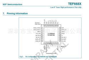 TEF6686HN/V102/6856/6851 封装QFN32 频调谐器收音机IC芯片贴片-阿里巴巴