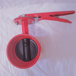 阀门 沟槽蝶阀 D81X-16Q 蝶阀 DN100 DN150 沟槽手柄蝶阀 蝶阀-阿里巴巴