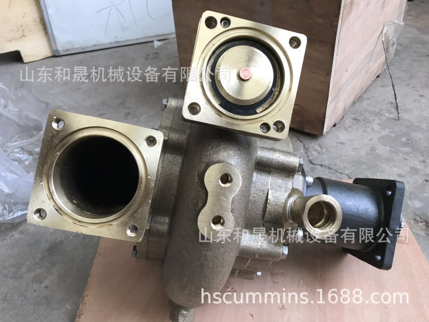 康明斯K50船用发动机铜海水泵4314522 4314820-阿里巴巴