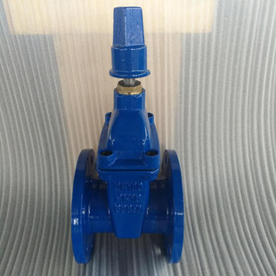 SZ45X 地下弹性座封闸阀 传动帽软密封 DN100 方头地埋闸阀 法兰-阿里巴巴