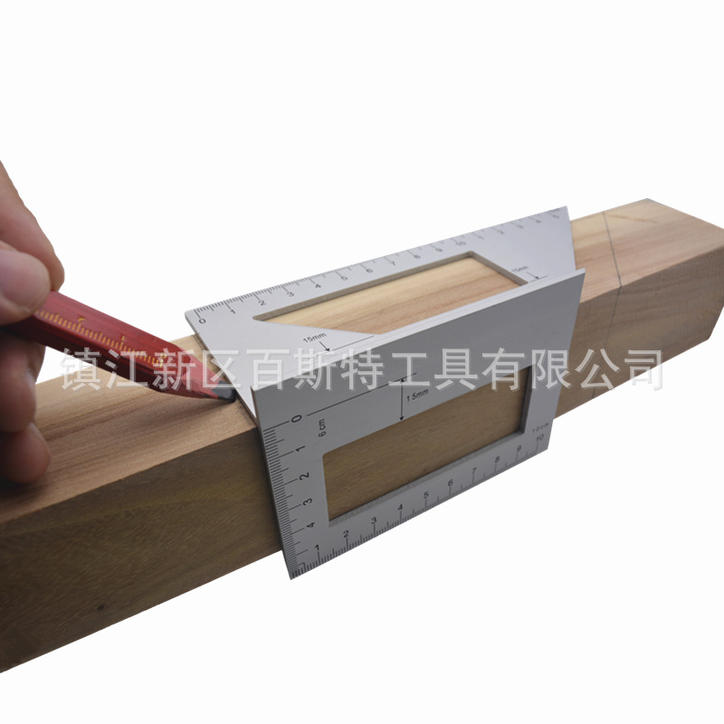 多功能铝合金 角度尺 直角器 划线器 划线尺 45度90°度垂直T型规-阿里巴巴