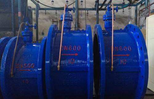 HH49X-10Q大口径蝶式微阻缓闭止回阀DN1400球墨铸铁止回阀DN1200-阿里巴巴