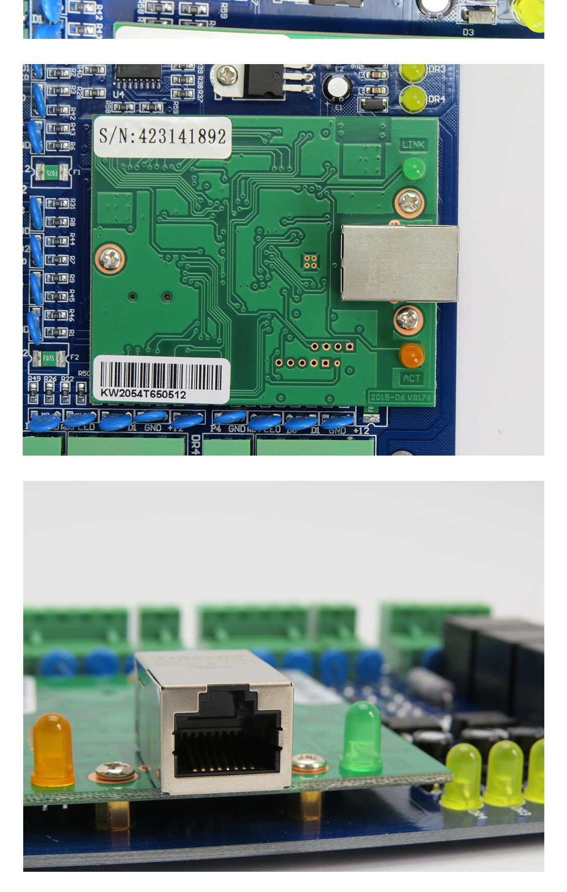 微耕门禁控制器单门WG2051双门四门网络型多门禁主板控制器系统-阿里巴巴