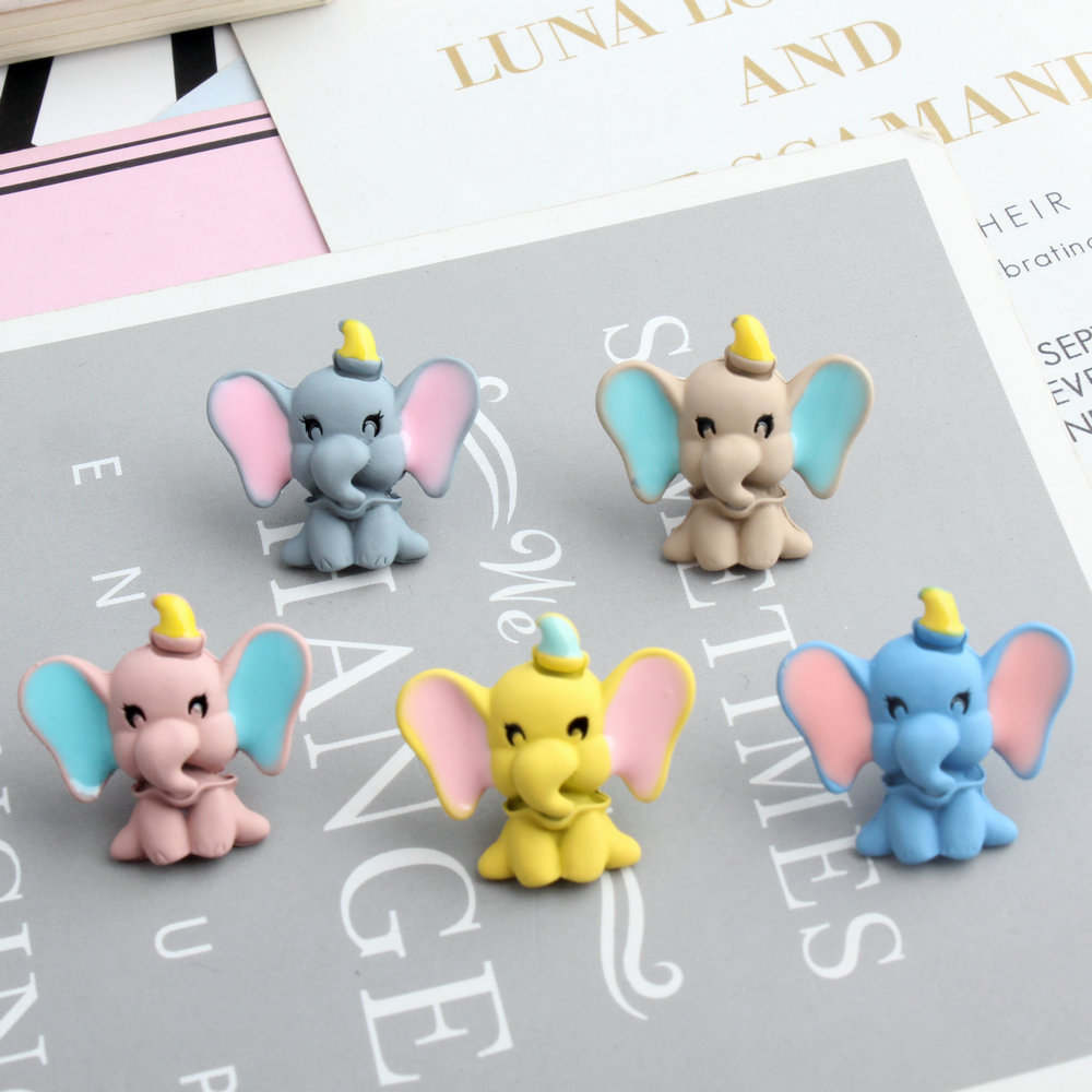 ネット赤ins超火diy韓国版部品ゴム塗料合金髪飾りボタン付き多色アニメ動物小象 | ファッション | 7sGood通販