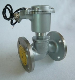 ZBSF高温蒸汽导热油氮气220V 全不锈钢法兰电磁阀DN25 50-阿里巴巴