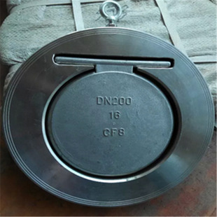 304不锈钢H74薄型止回阀 H74W-16P对夹式单瓣止回阀单向阀止逆阀-阿里巴巴