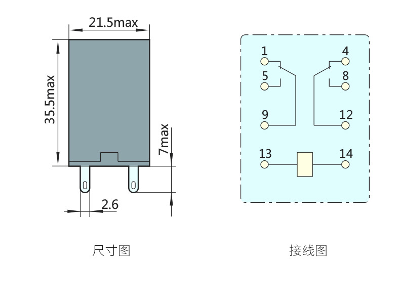 正泰小型电磁中间继电器JZX-22F(D)/2Z/4Z AC220V/380V/DC24V-阿里巴巴
