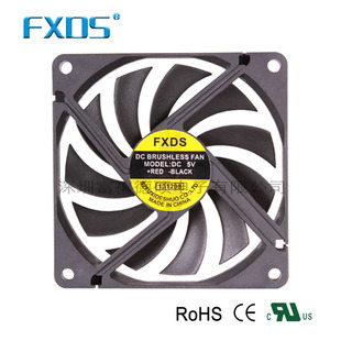 厂家直销 DC8010滚珠散热风扇 5V 12V 24V轴流无刷风机 低功率8CM-阿里巴巴