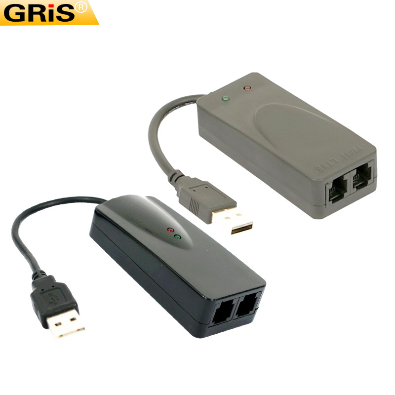 USB传真猫双口调制解调器MODEM来电显示FAX拨号上网CONEXANT93010-阿里巴巴