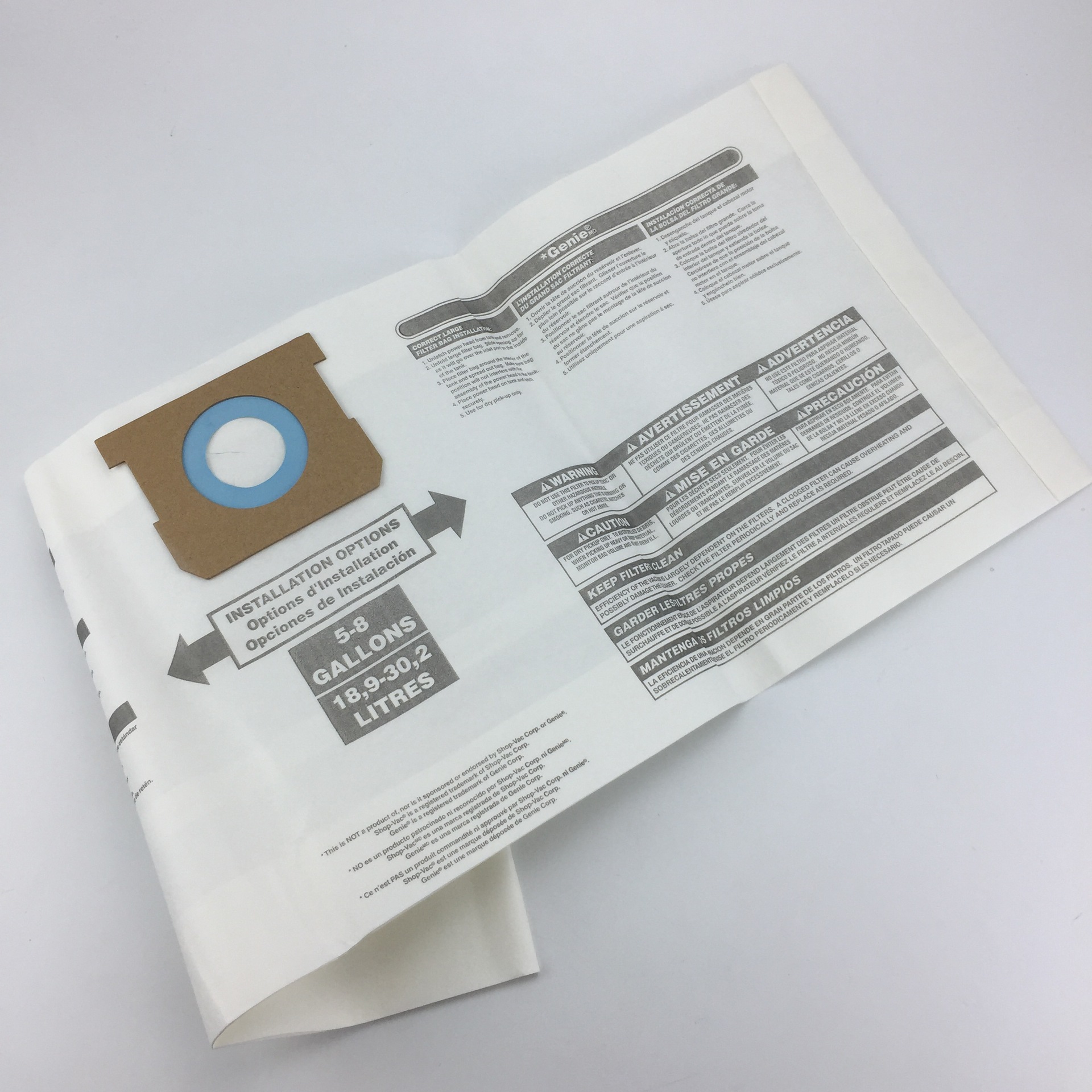 适用于Shop-Vac吸尘器尘袋9066100 5-8 Gallon ridgid VF集尘袋-阿里巴巴