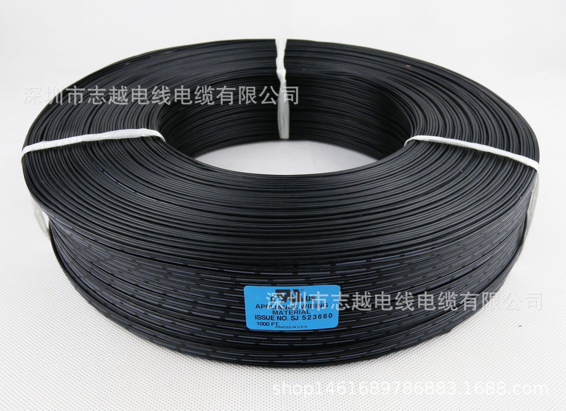 UL2468-22AWG#-2P并黑印白节线 双并线 平行线 裸铜线-阿里巴巴