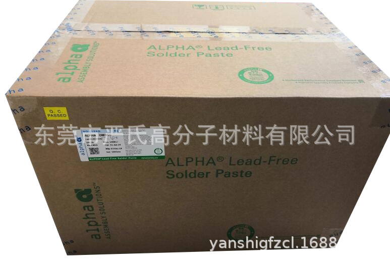 美国爱法ALPHA焊膏 阿尔法OM-340免清洗OM340无铅无卤环保锡膏-阿里巴巴