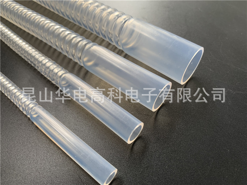 PFA 451波纹管 加厚波纹管 超纯PFA管 透明特氟龙管-阿里巴巴