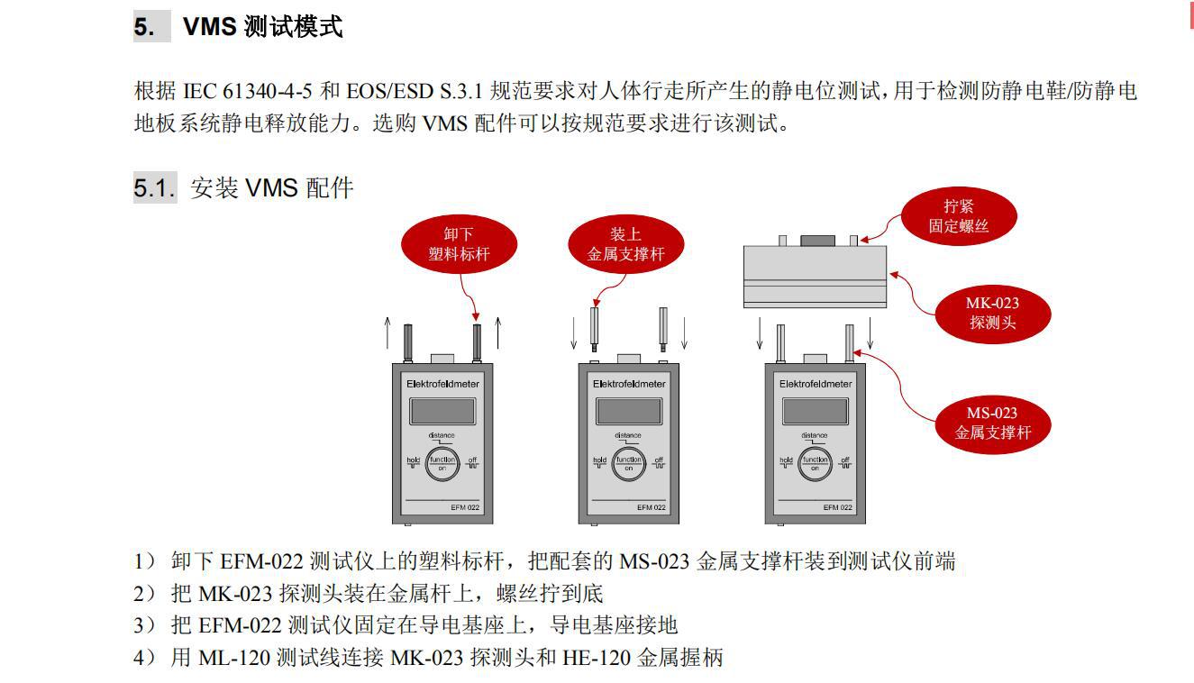 德国EFM-022静电场测试仪EFM-022CPS离子风机检测仪防静电测试仪-阿里巴巴