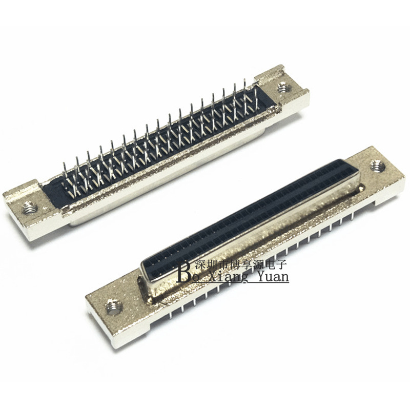 SCSI连接器 SCSI-68P母头 SCSI插座 68Pin母座 无耳 直插不带螺丝-阿里巴巴