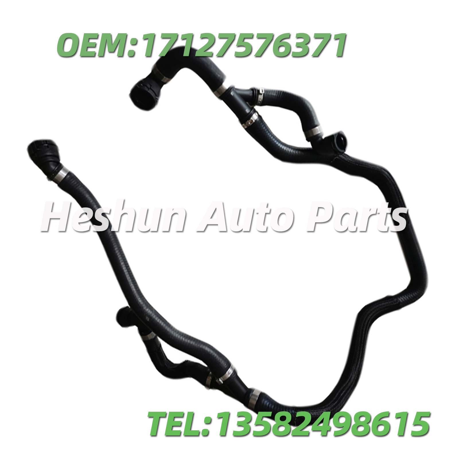 【合顺部件】供应橡胶管 OEM：17127576371冷却液橡胶软管 水管-阿里巴巴