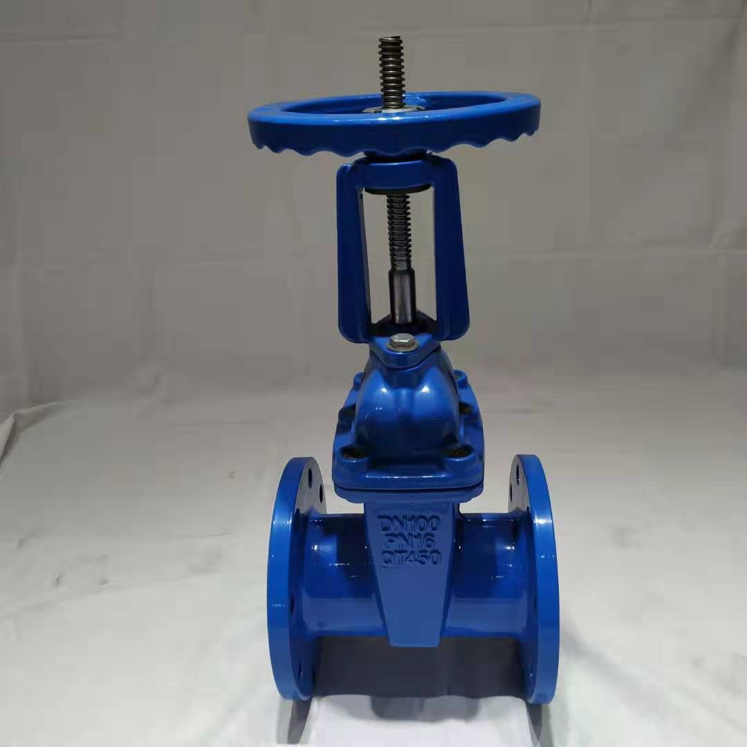 阀门 明杆闸阀 Z41X-16 法兰闸阀 软密封闸阀 DN100 DN150 闸阀-阿里巴巴