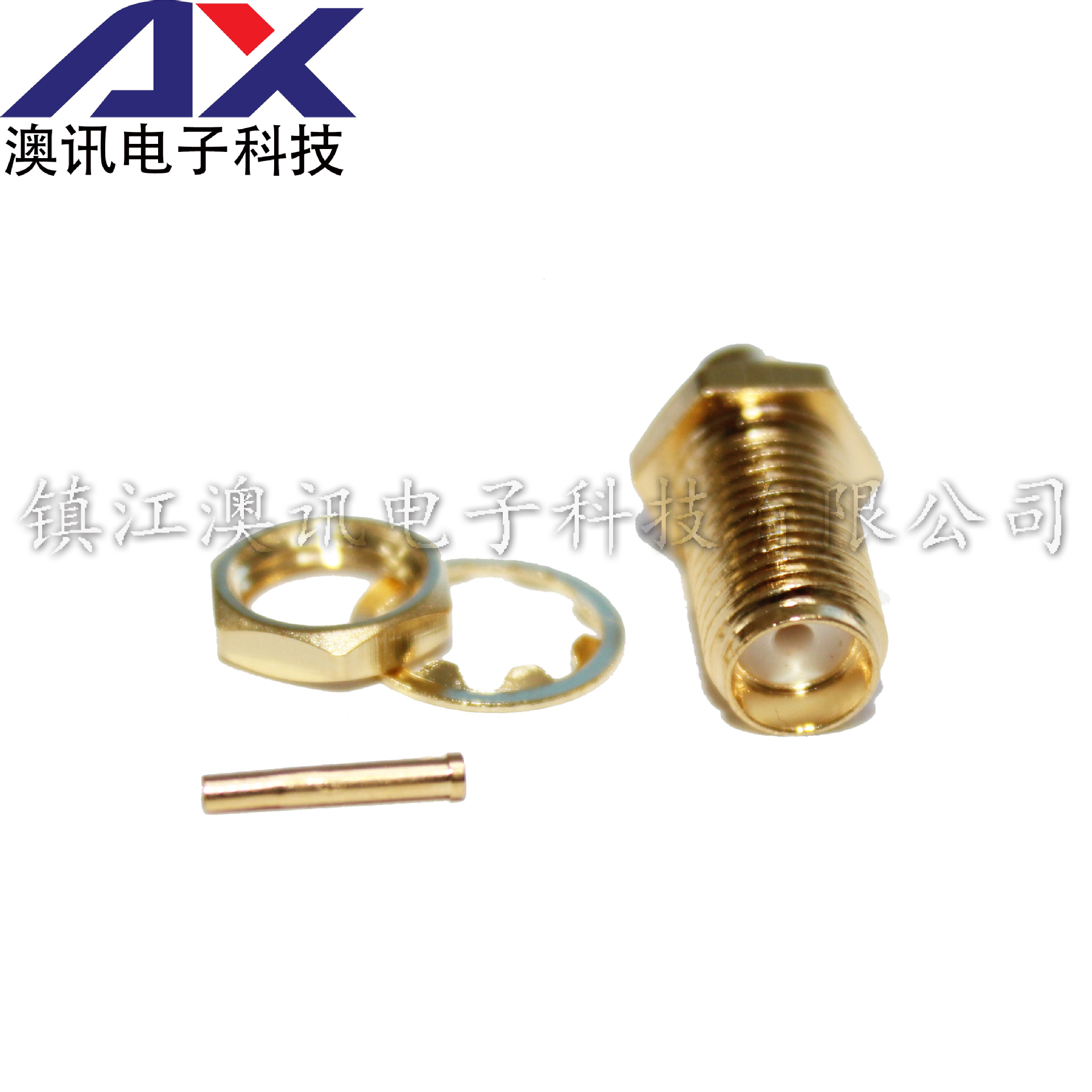 SMA-KYB2射频同轴连接器SMA外螺内孔 接RG405/RG086电缆厂家直供-阿里巴巴