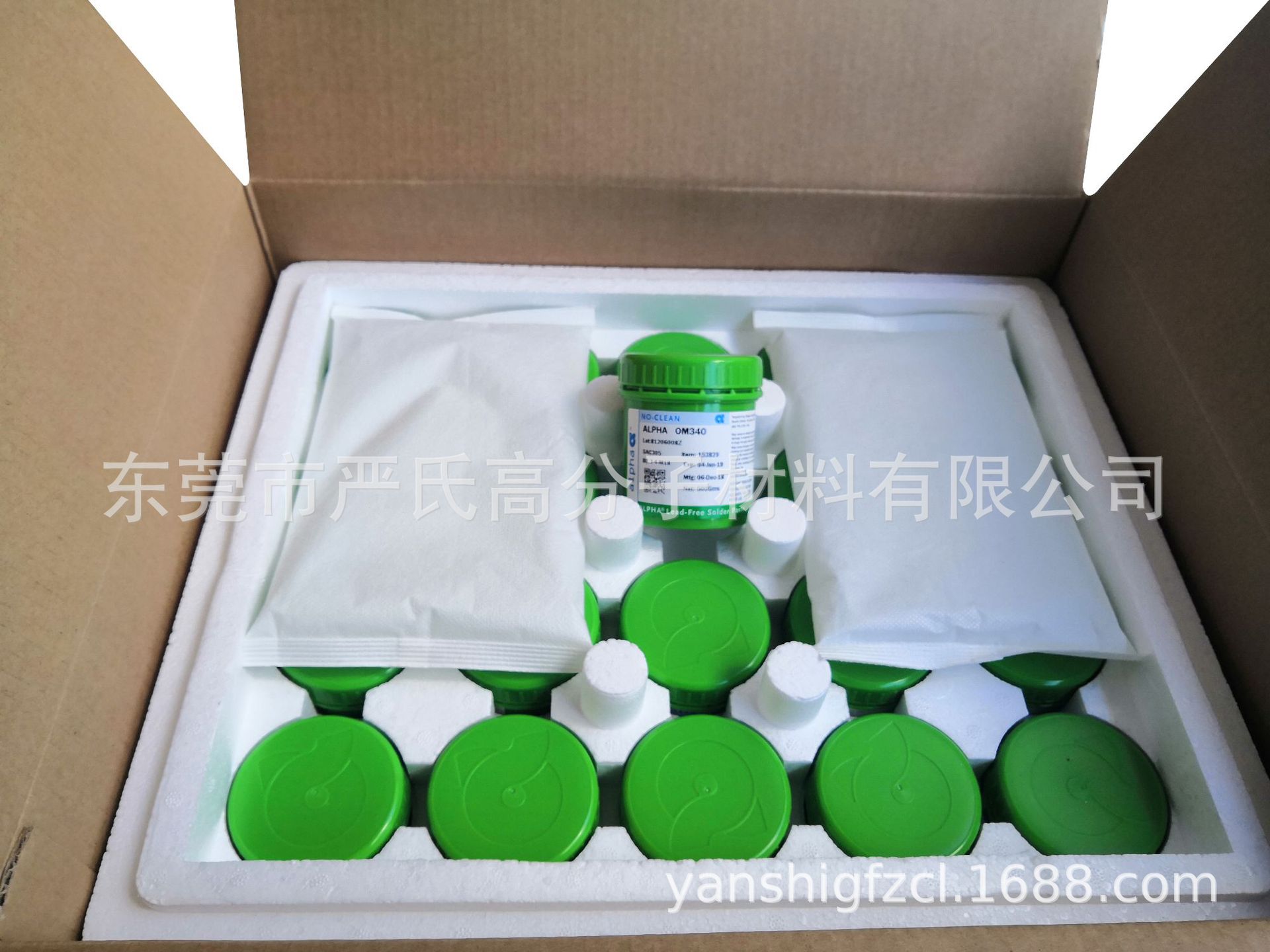 美国爱法ALPHA焊膏 阿尔法OM-340免清洗OM340无铅无卤环保锡膏-阿里巴巴