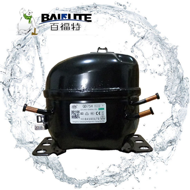 万胜压缩机_r134a冰箱冷柜冰柜压缩机qd52h/75h/91h/128h142h - 阿里巴巴