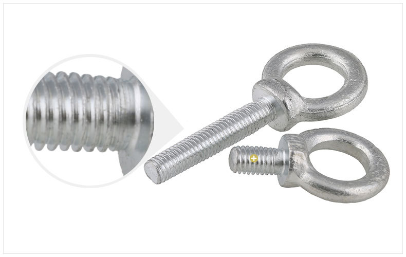 GB825-88 加长吊环螺栓 环/圆形螺丝 镀白锌吊环螺丝M6-M20 现货-阿里巴巴