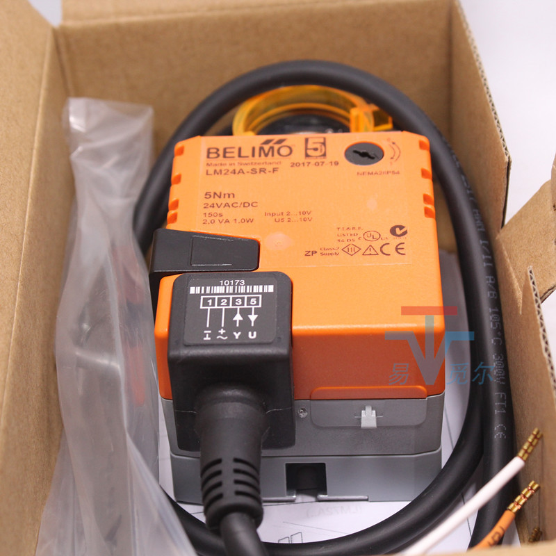 瑞士搏力谋BELIMO5Nm开关风门驱动器 LM24A-SR-F电动风阀执行器-阿里巴巴