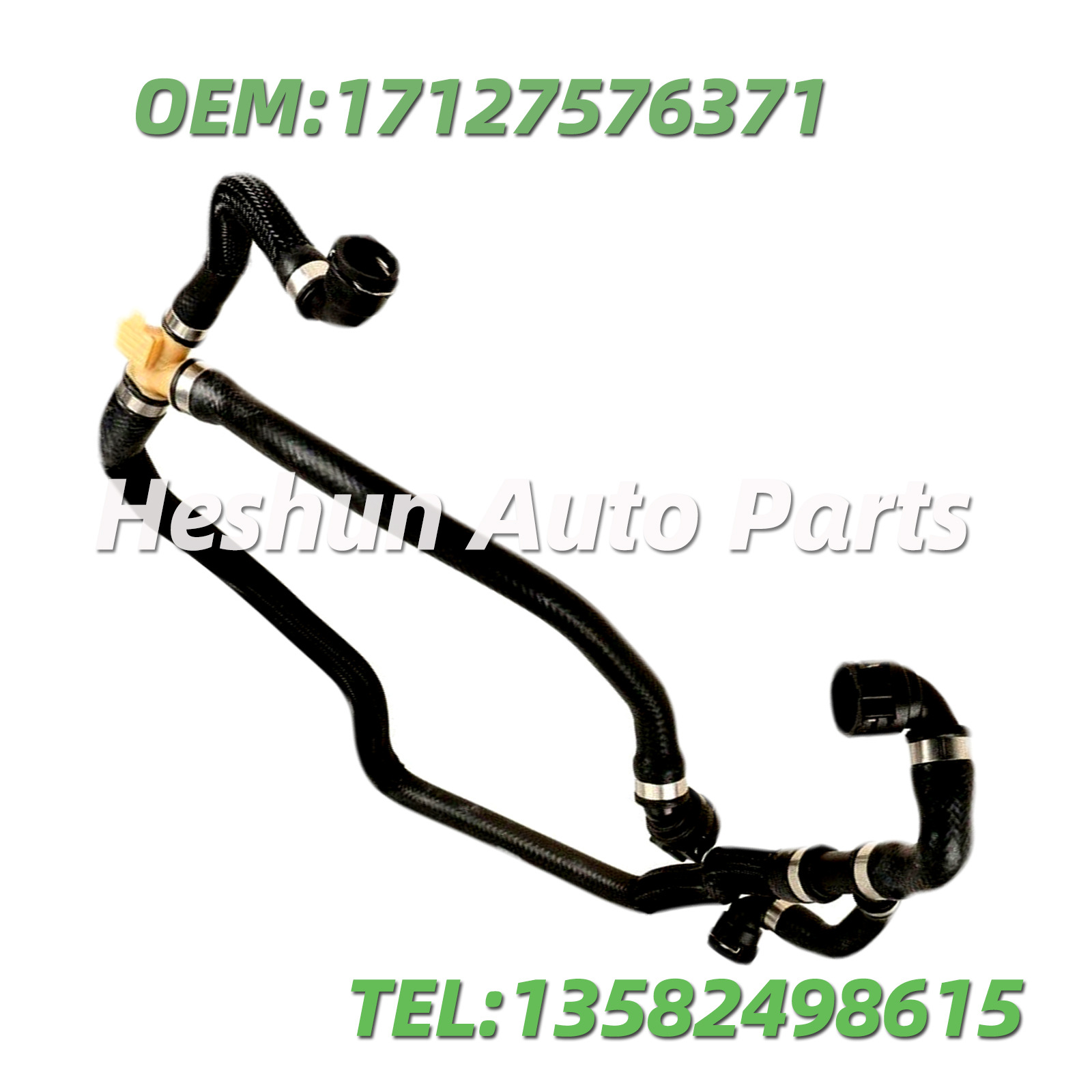 【合顺部件】供应橡胶管 OEM：17127576371冷却液橡胶软管 水管-阿里巴巴