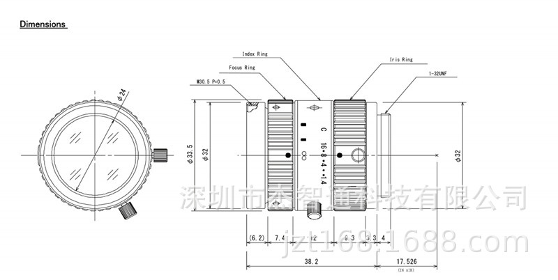 M3514-MP Computar150万2/3英寸35mm工业镜头 康标达F1.4 FA镜头-阿里巴巴
