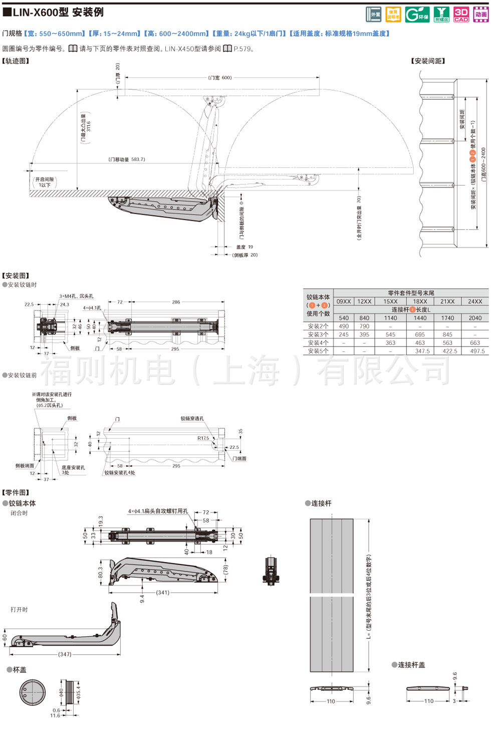世嘉智尼SUGATSUNE蓝普LAMP巴士门系统LIN-X铰链LIN-X600移门系统-阿里巴巴