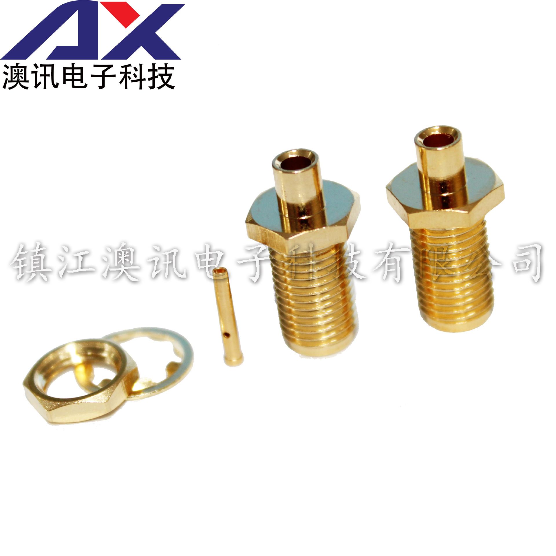 SMA-KYB2射频同轴连接器SMA外螺内孔 接RG405/RG086电缆厂家直供-阿里巴巴