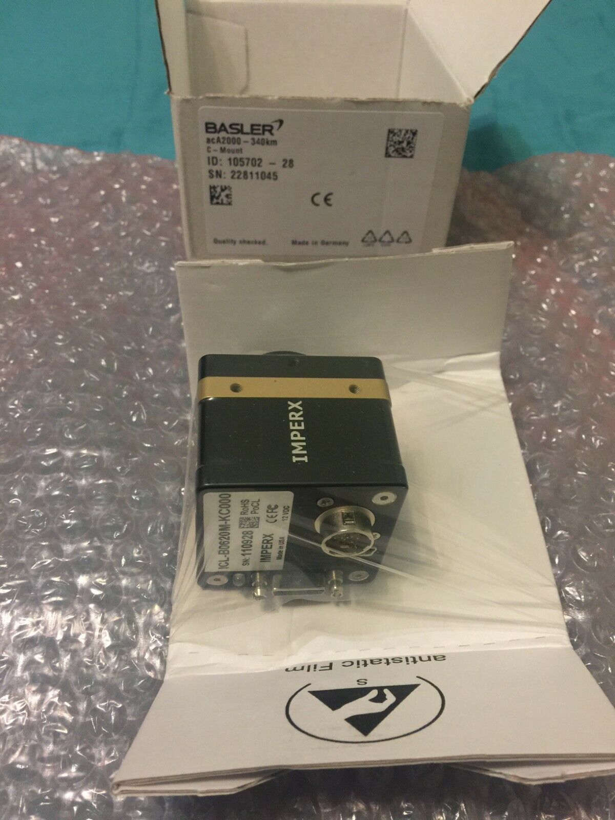 巴斯勒面阵相机acA2000-340km/kc 二百万像素全新原装现货-阿里巴巴