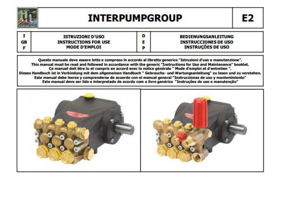 荐意大利INTERPUMP 陶瓷柱塞泵E2B1713 高压喷雾柱塞泵 园林景观-阿里巴巴