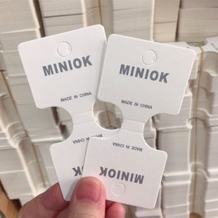 200张小饰品包装卡头皮筋纸卡发圈挂卡吊牌项链卡纸批发miniok-阿里巴巴