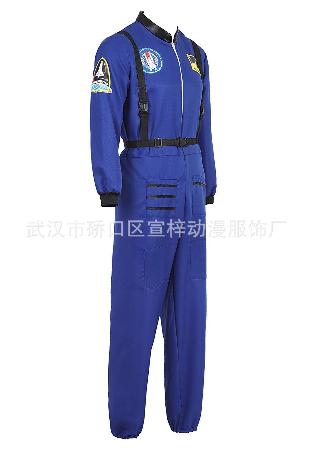 万圣节cosplay成人太空人礼服宇航员扮演化装舞会航天员演出服-阿里巴巴