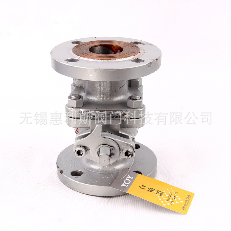 中国永一阀门 Q41F-16C 铸钢法兰球阀 分体式法兰球阀 DN25 DN100-阿里巴巴