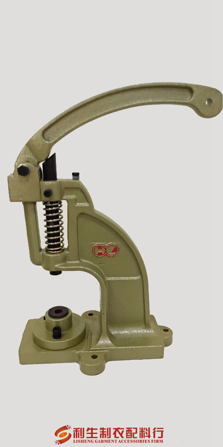 利生现货 华联KAM手压机手动机器 小型打扣机 鸡眼四合扣铆钉机-阿里巴巴