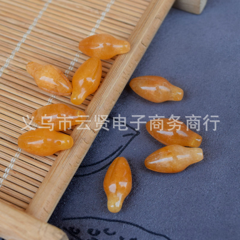 玛瑙玉石 新疆白玉东陵玉 玉兰花苞 DIY手工半成品发簪耳饰配饰女-阿里巴巴