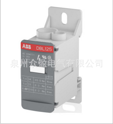 现货ABB配电型接线端子；DBL125；10182508原装正品-阿里巴巴