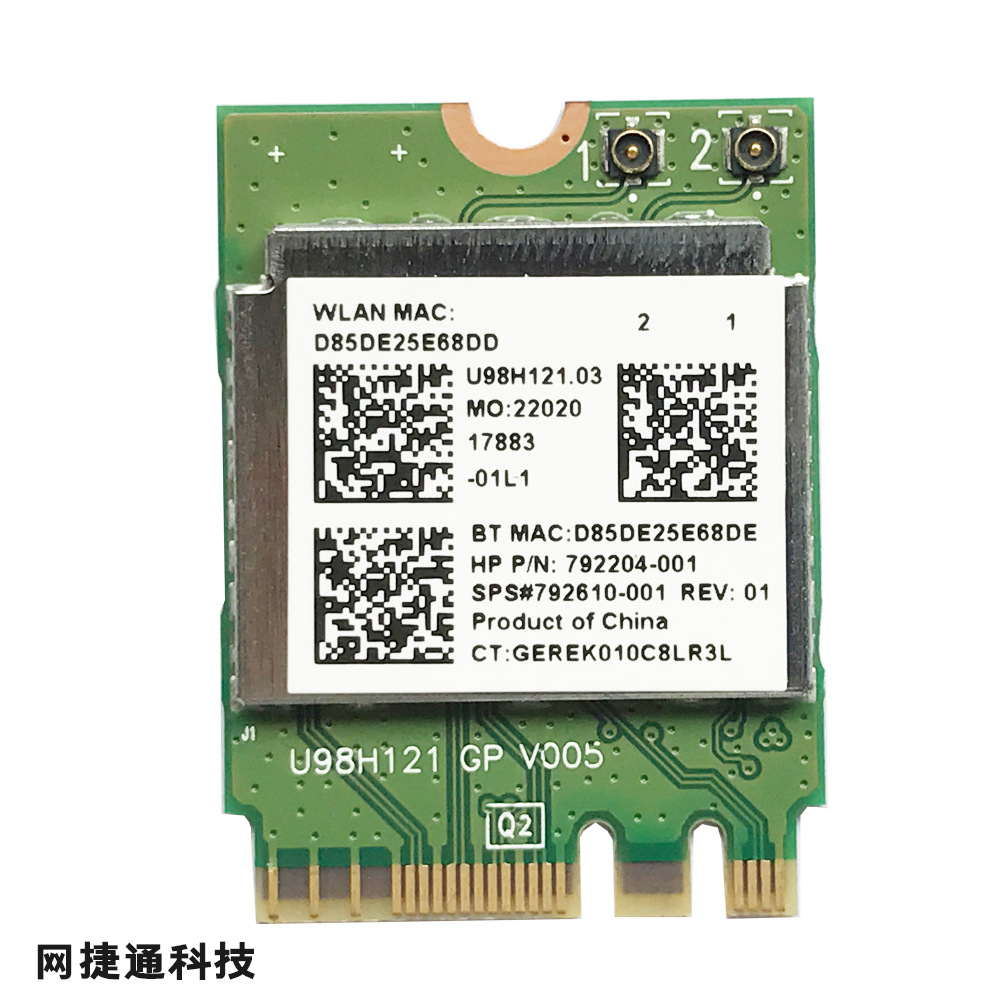 全新Realtek RTL8723BE M.2 蓝牙4.0无线网卡一体机网卡-阿里巴巴