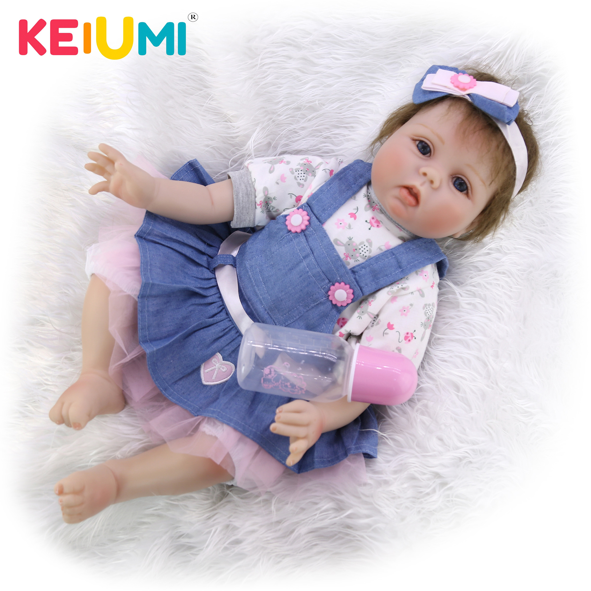 KEIUMI 55cm重生娃娃仿真婴儿娃娃Reborn baby doll-阿里巴巴