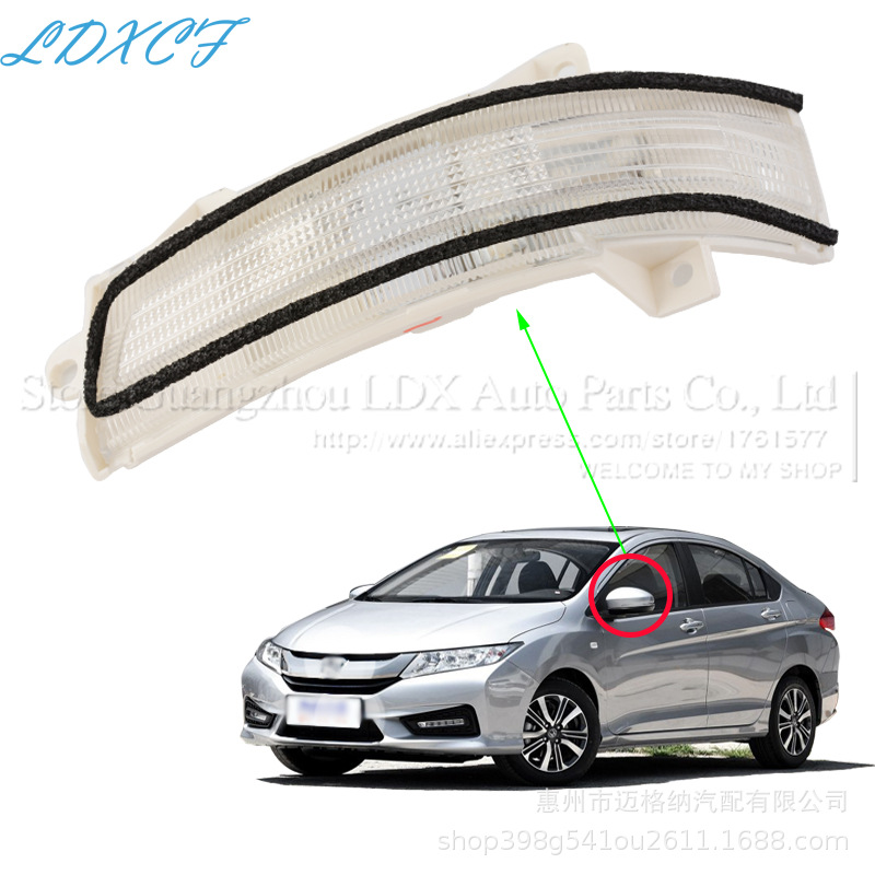 适用于34350-TM0-H01 锋范杰德凌派思域倒车镜转向灯 后视镜灯-阿里巴巴