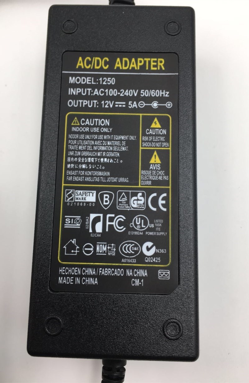 厂家直销 DC 12v5a电源适配器 LED液晶显示器监控开关电源3A4A5A-阿里巴巴