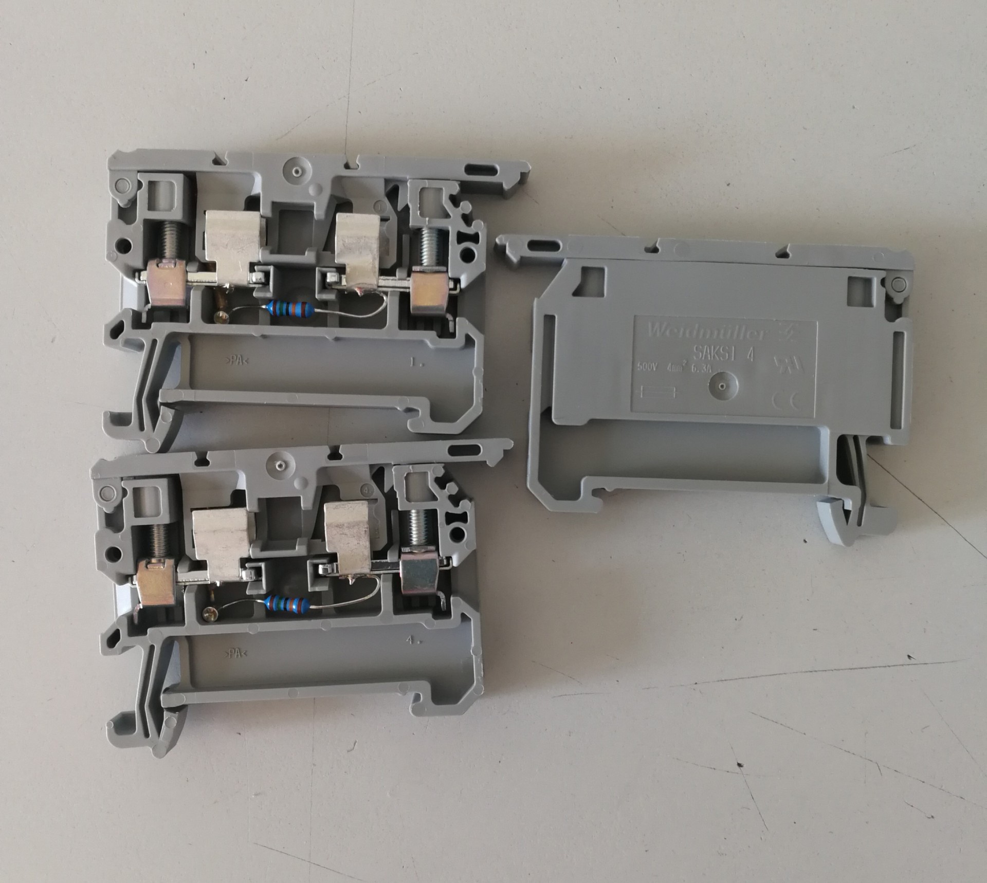魏德米勒带灯熔断器型端子SAKSI 4 LD 1D 24V AC/DC 1255780000-阿里巴巴