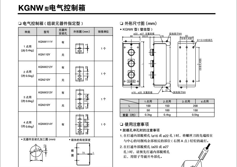 和泉开关盒KGNW111Y正品IDEC Φ22开孔金属按钮盒KGNW电气控制箱-阿里巴巴
