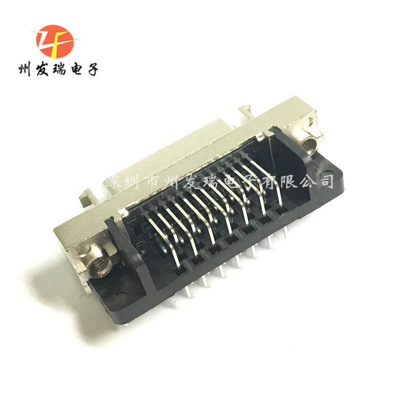 MDR26 CN型 26芯 26PIN 90度弯脚母座接插件 连接器 槽型-阿里巴巴