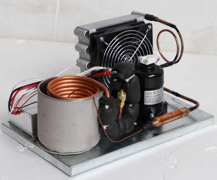 ST19W迷你微型冷水一体机组12V24V48V激光美容仪冷水机循环水冷机-阿里巴巴