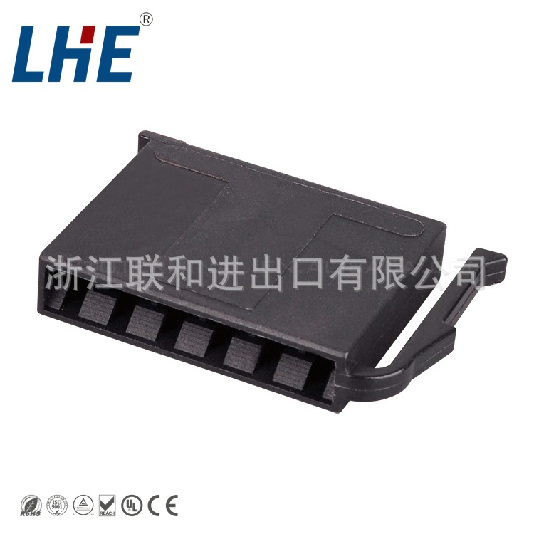 DJ7065-3.5-21 6孔黑色母塑件 输送机打码器 国产汽车插座-阿里巴巴