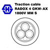 灏讯 Traction cable RADOX 4 GKW-AX 1800V M 单芯非屏蔽线-阿里巴巴