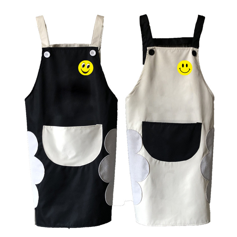 Chef overalls Washable apron kitchen cooking with lovely creativity ...